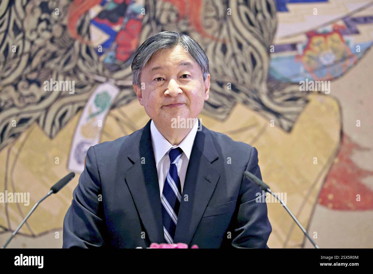 Japanese Emperor Naruhito holds a press conference ahead of his ...