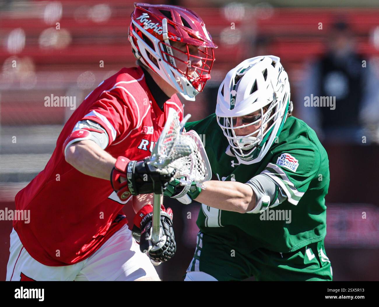 February 22, 2025: Loyola Maryland ssdm Michael Callahan (4) defends ...