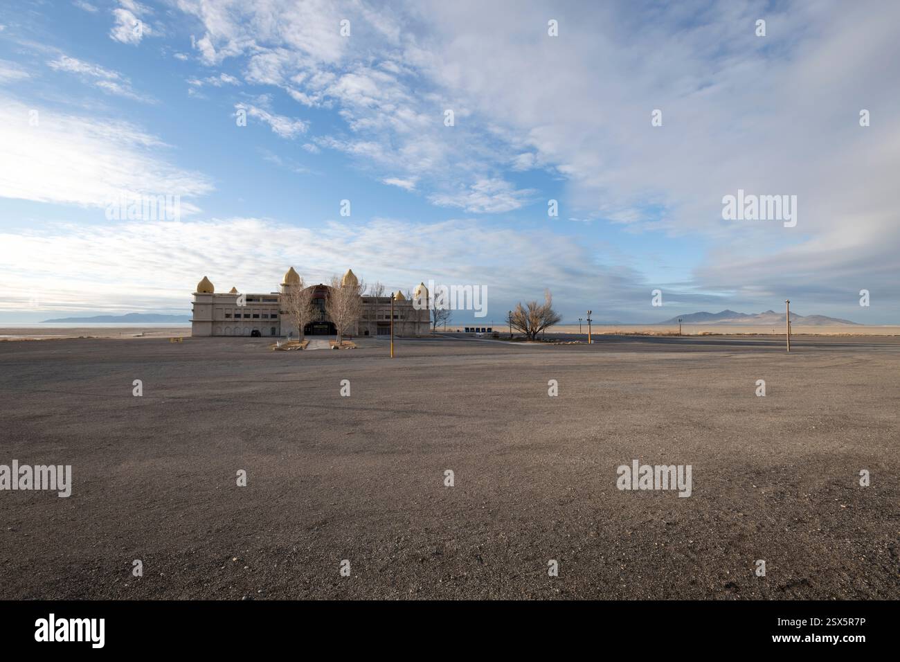USA, Utah. The Great Saltair venue Stock Photo - Alamy
