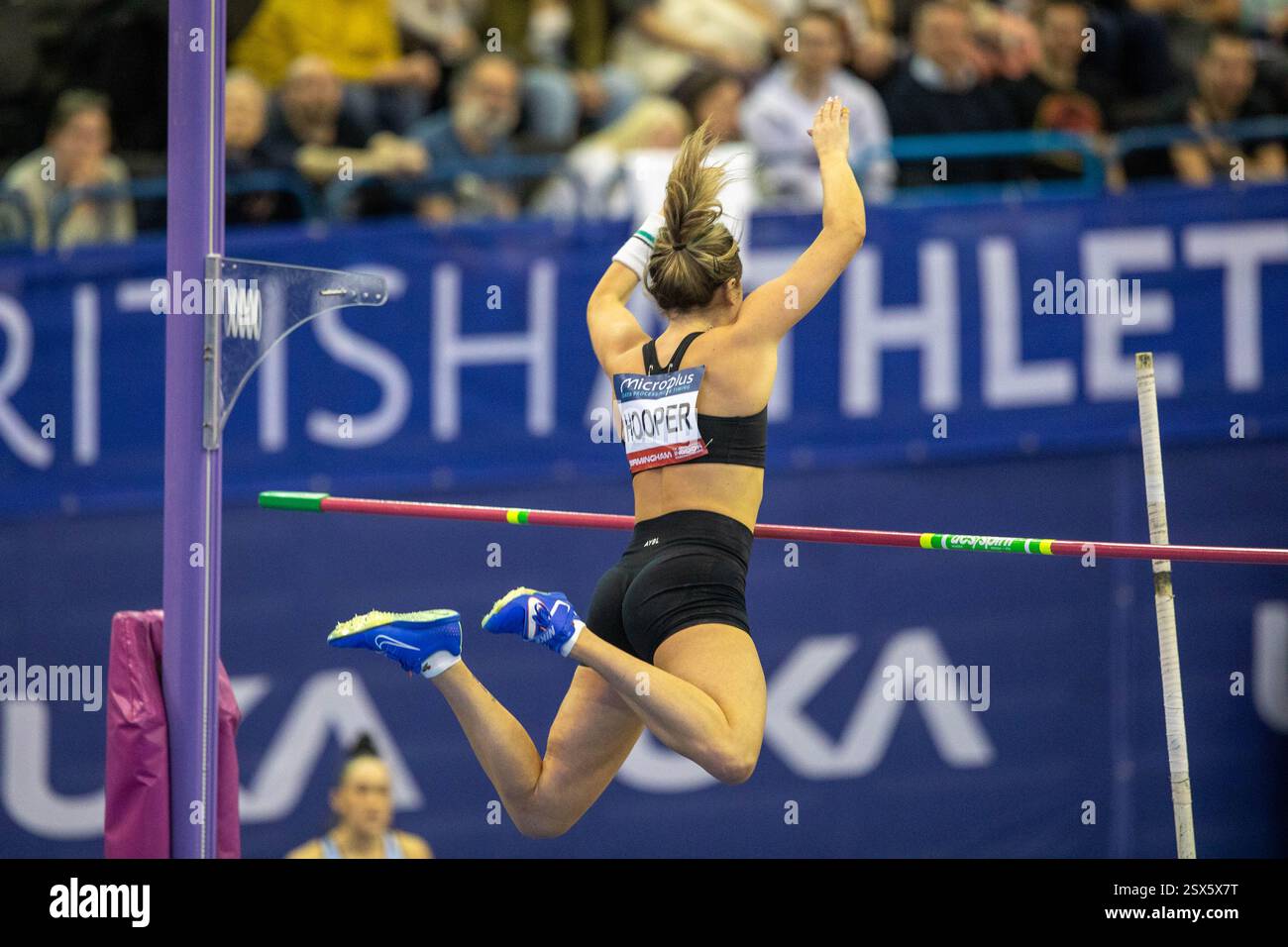 Utilita Arena, Birmingham, UK. 22nd Feb, 2025. Tilly Hooper in action ...