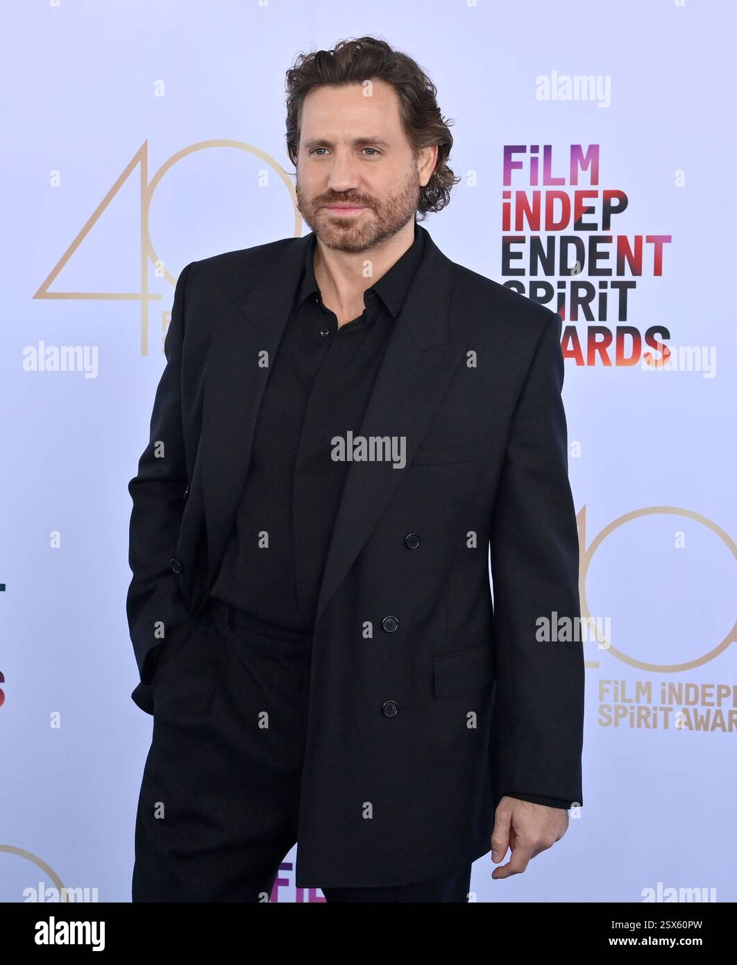 Santa Monica, United States. 22nd Feb, 2025. Edgar Ramirez arrives for ...
