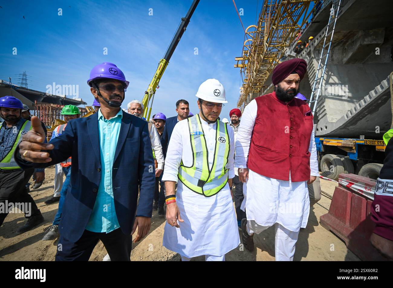 NEW DELHI, INDIA - FEBRUARY 22: Parvesh Verma, PWD Minister of the ...