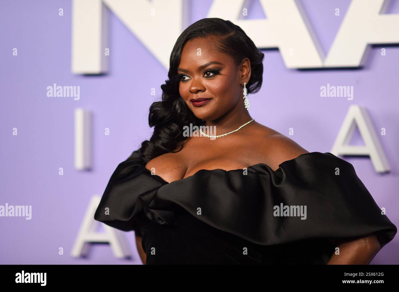 Shanice Williams arrives at the 56th NAACP Image Awards on Saturday ...