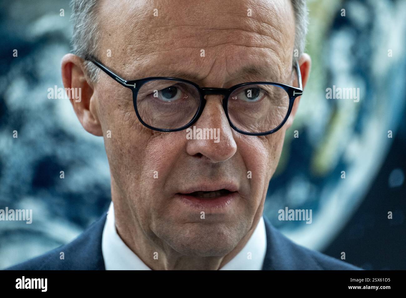 20.02.2025, Bremen, Germany - Friedrich Merz, CDU candidate for ...