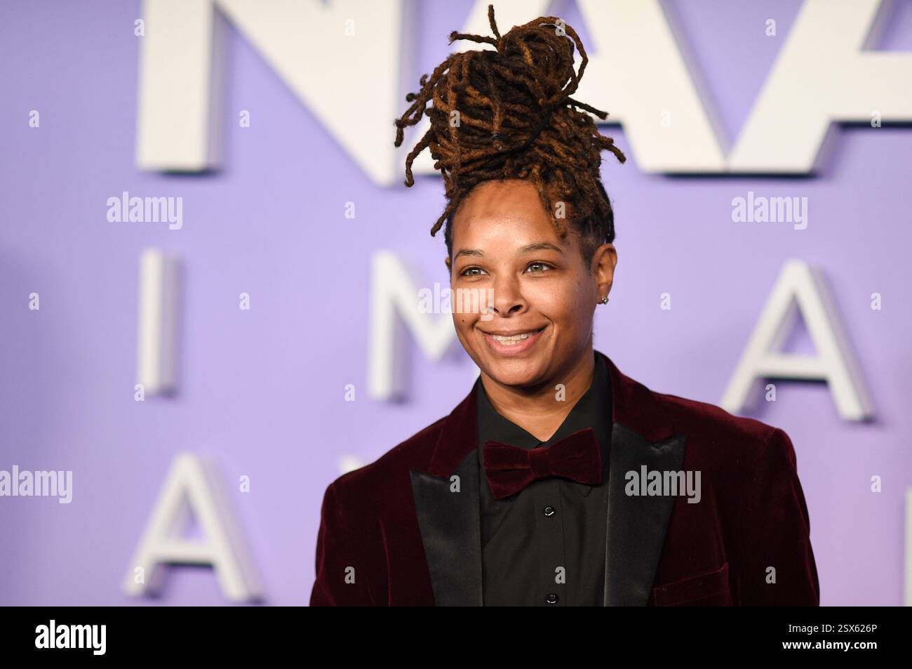 Chaunte Wayans arrives at the 56th NAACP Image Awards on Saturday, Feb ...