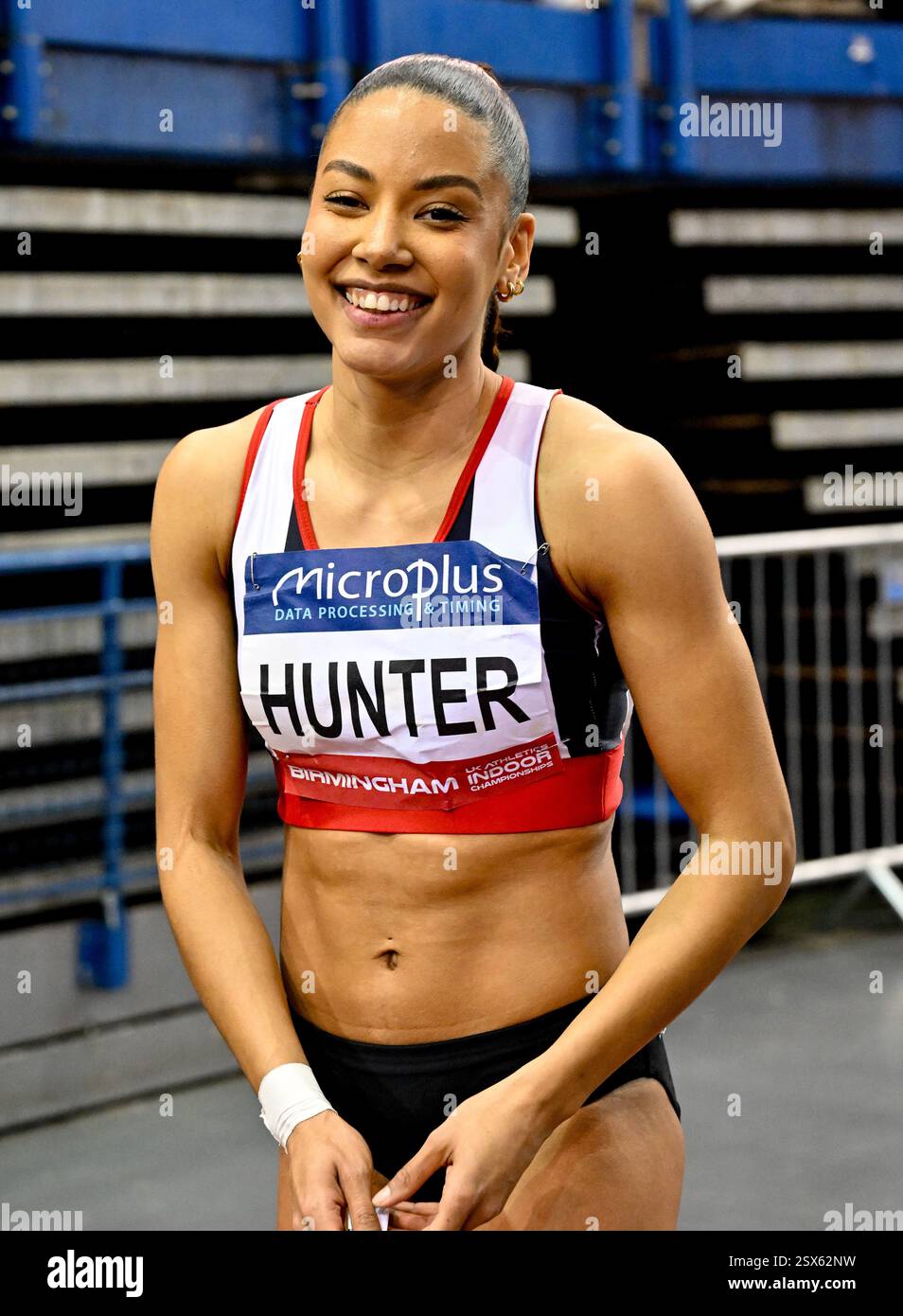 Birmingham, UK. 22nd Feb, 2025. HUNTER Jessica during the Microplus UK ...