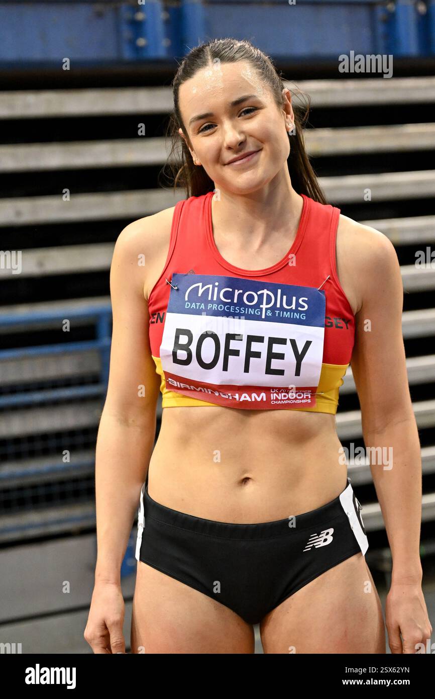Birmingham, UK. 22nd Feb, 2025. BOFFEY Isabelle during the Microplus UK ...