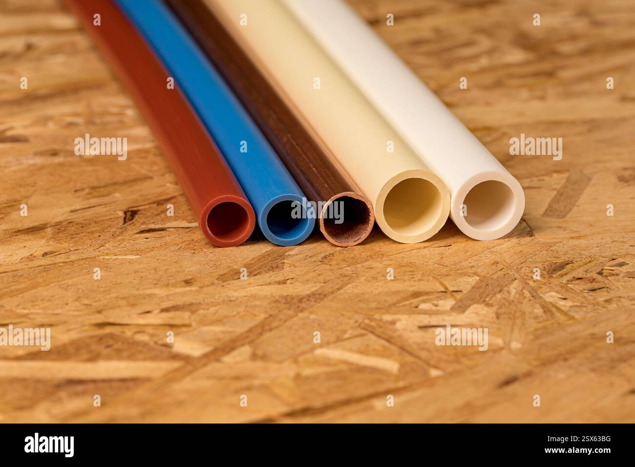 PVC, CPVC, PEX and copper water supply plumbing pipes. Home repair ...