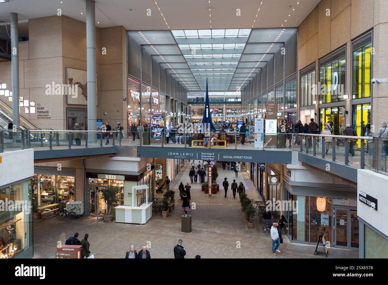 Westgate Shopping Centre, Oxford, United Kingdom Stock Photo - Alamy