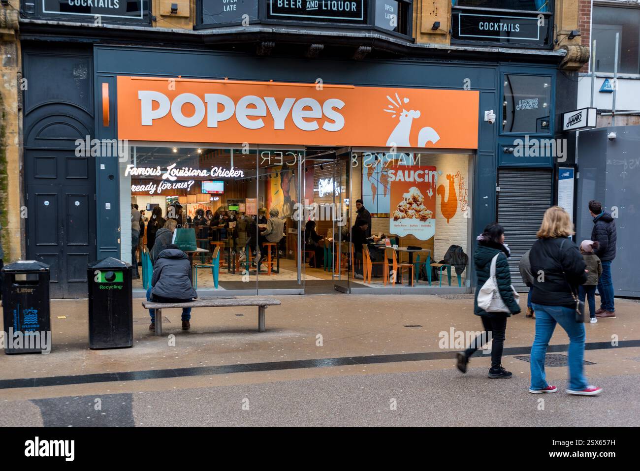 Popeye shop front view Stock Photo - Alamy