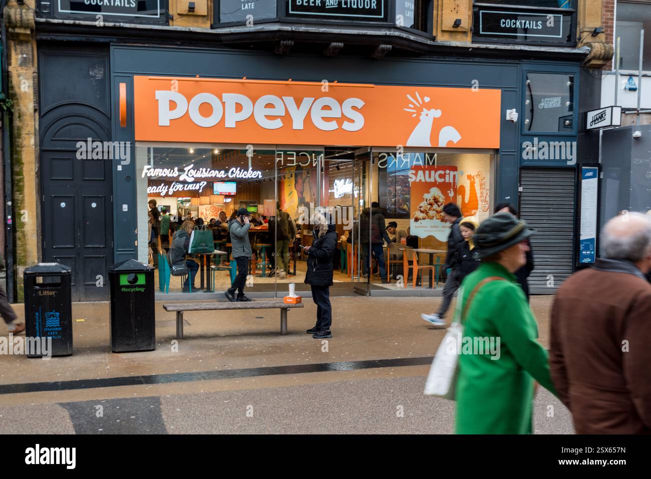 Popeye shop front view Stock Photo - Alamy