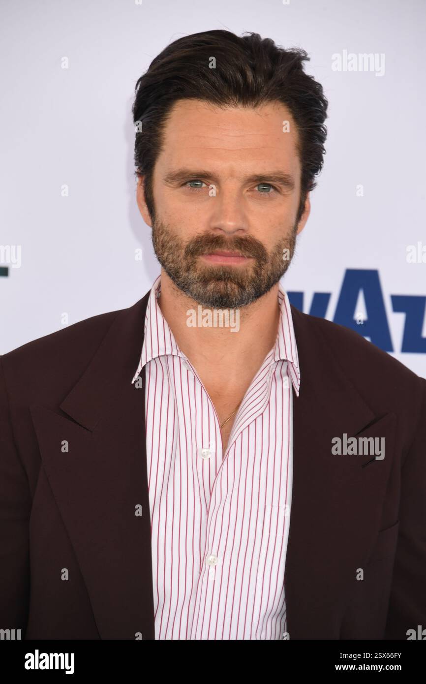 SANTA MONICA, CALIFORNIA - FEBRUARY 22: Sebastian Stan attends the 2025 ...