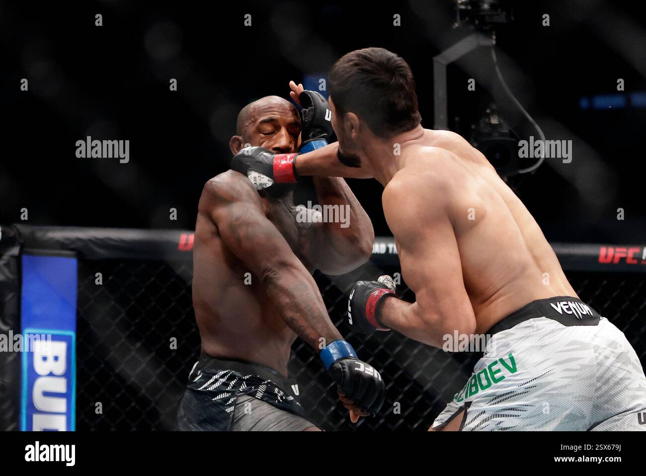 Seattle, Washington, USA. 22nd Feb, 2025. NURSULTON RUZIBOEV and ERIC ...