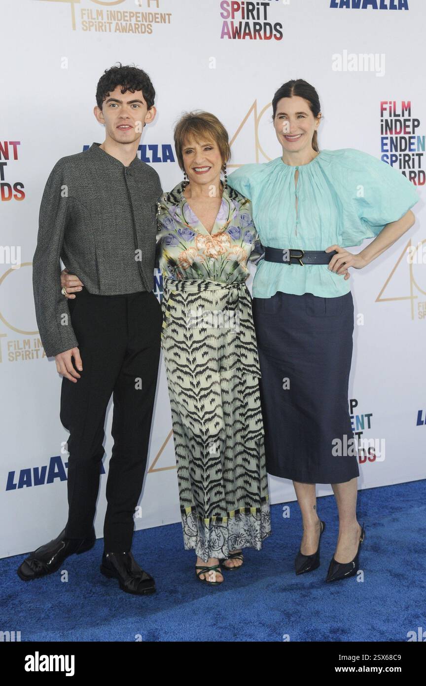 Ca. 22nd Feb, 2025. Joe Locke, Patti LuPone, Kathryn Hahn at arrivals ...