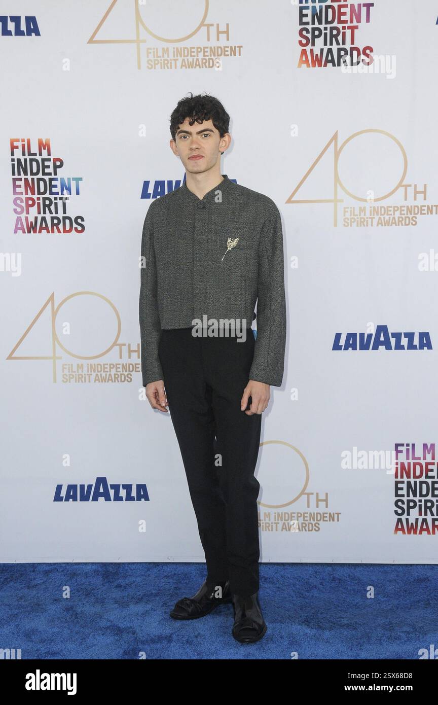 Ca. 22nd Feb, 2025. Joe Locke at arrivals for Film Independent Spirit ...