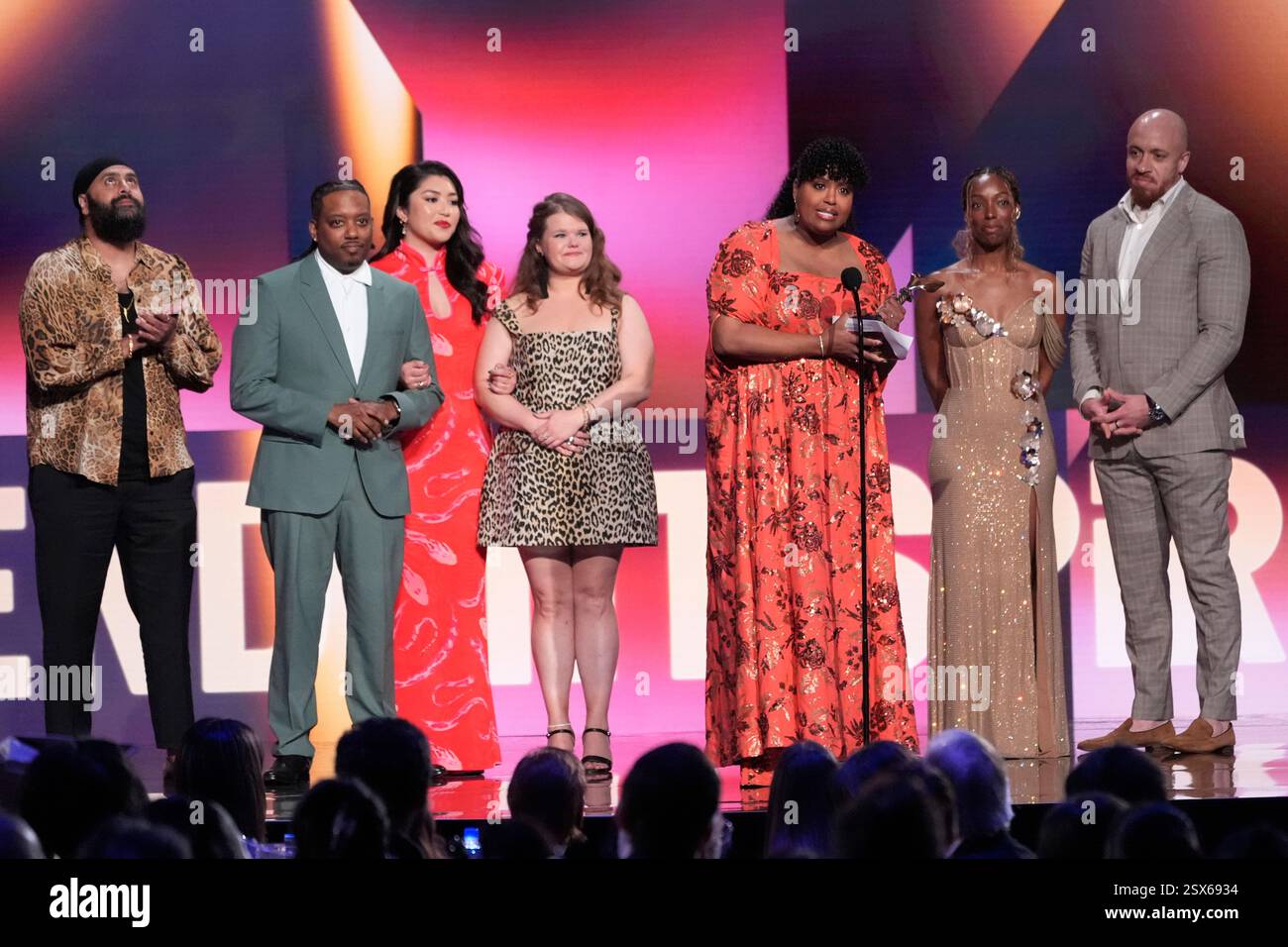 Arkie Kandola, from left, Chris Powell, Jaylee Hamidi, Michelle McLeod ...