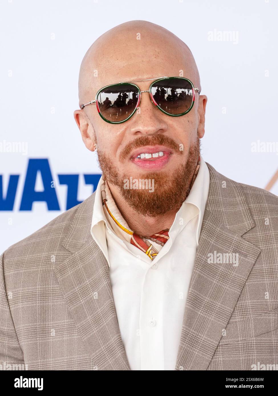 Los Angeles, USA. 22nd Feb, 2025. KeiLyn Durrel Jones walking on the ...