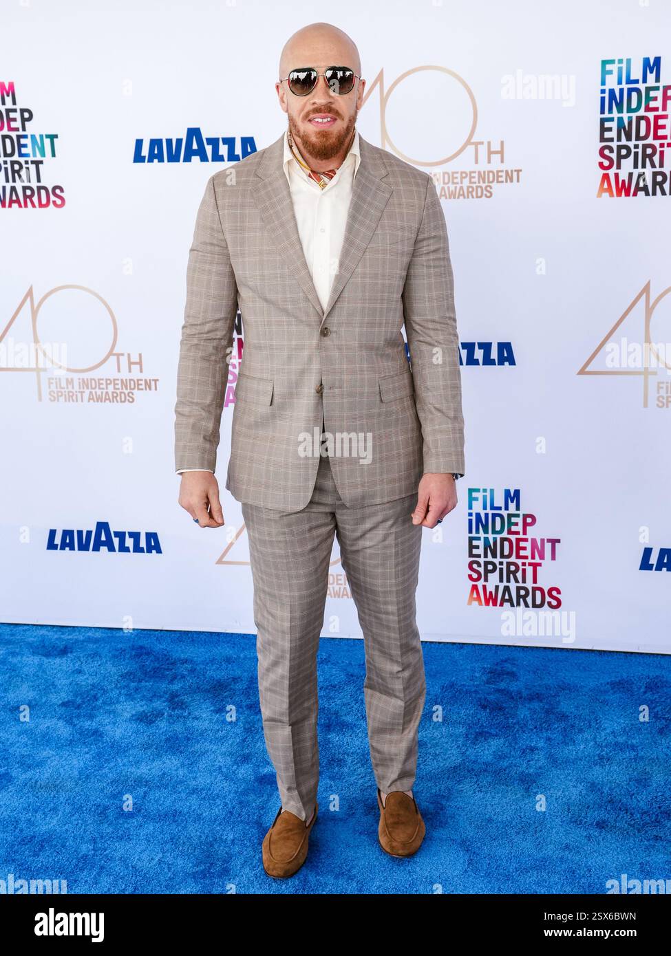 Los Angeles, USA. 22nd Feb, 2025. KeiLyn Durrel Jones walking on the ...