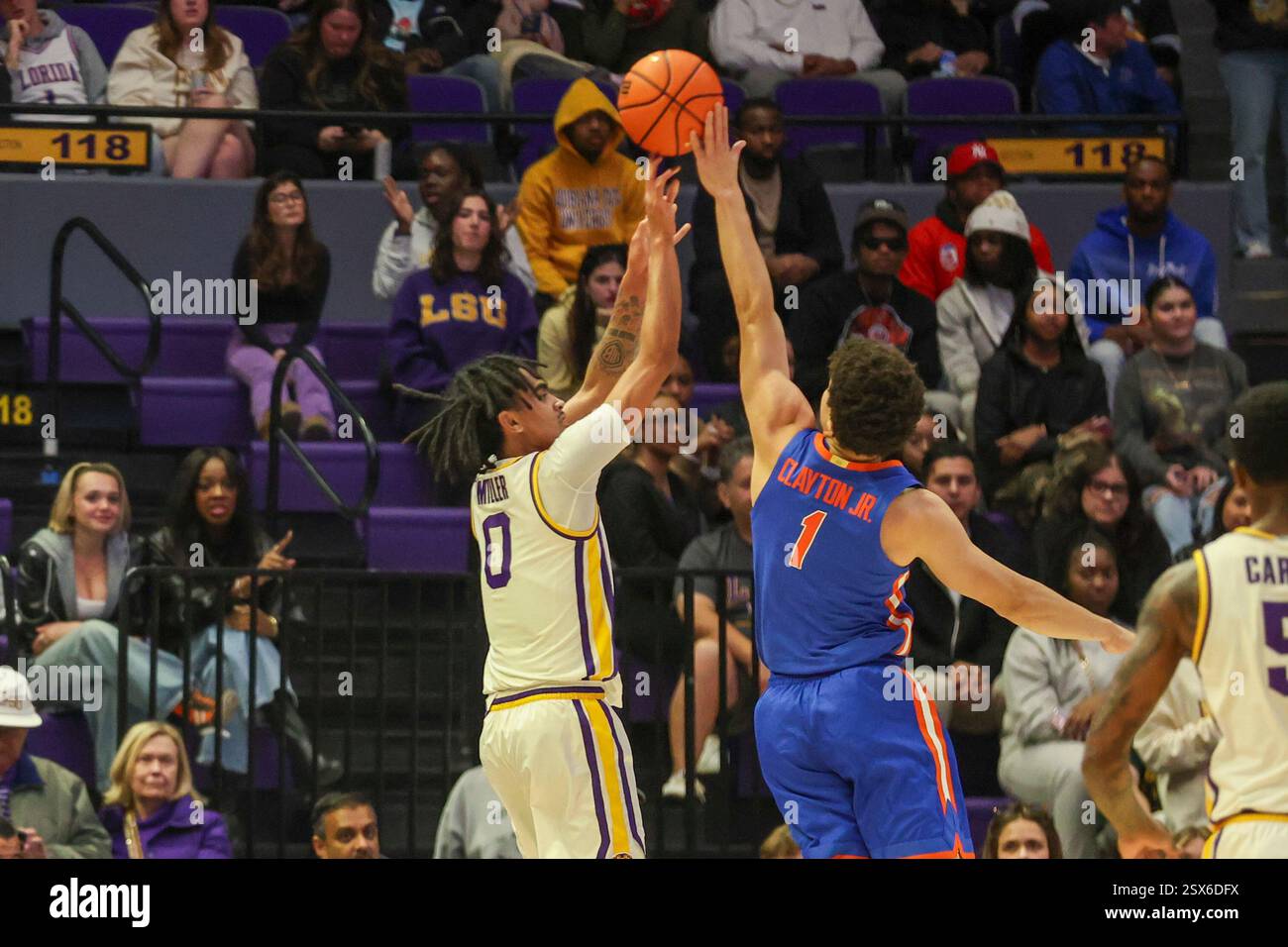 Baton Rouge, United States. 22nd Feb, 2025. Florida Gators guard Walter ...