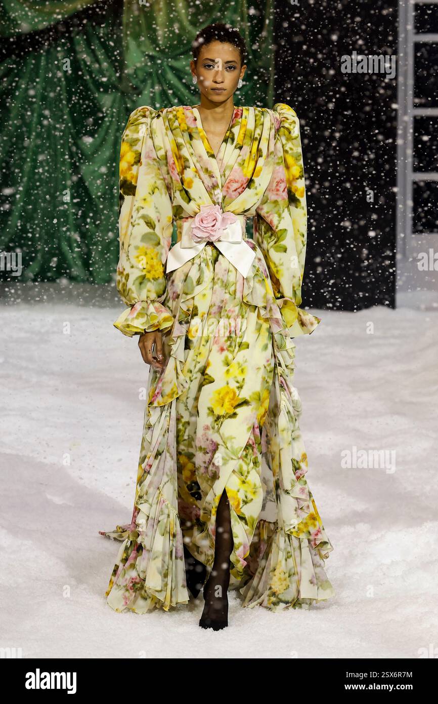 RICHARD QUINN Autumn-Winter 2025 runway during London Fashion Week on ...