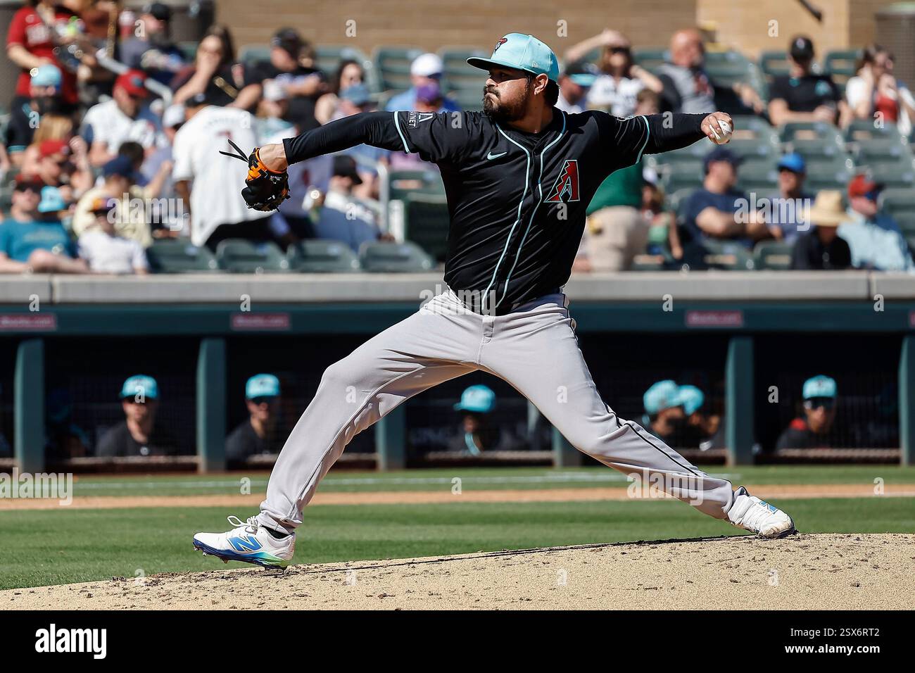 SCOTTSDALE, AZ - FEBRUARY 22: Arizona Diamondbacks pitcher Jose ...
