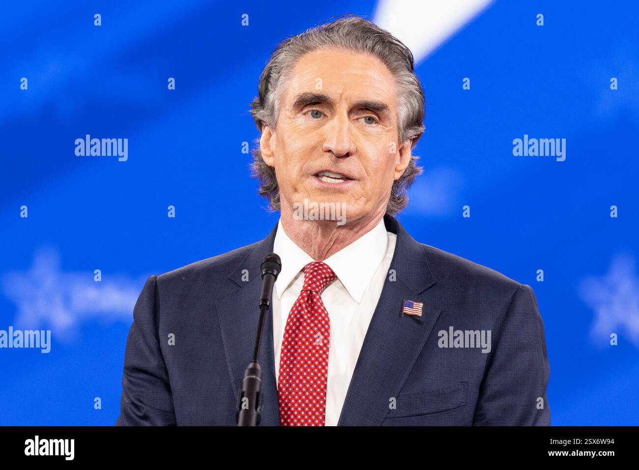 National Harbor, MD, February 22, 2025: Secretary of the Interior Doug ...