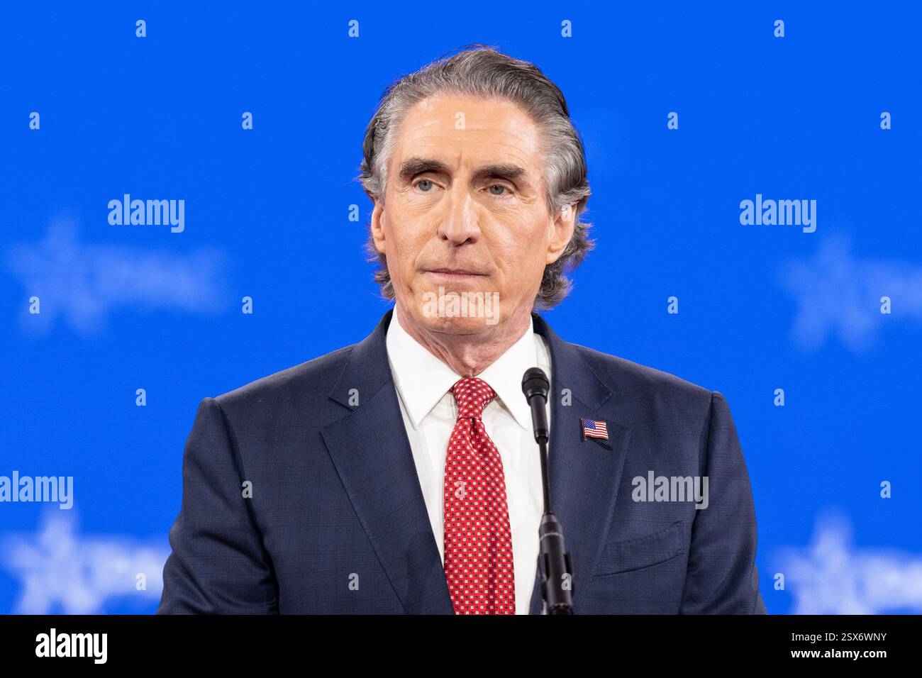 National Harbor, MD, February 22, 2025: Secretary of the Interior Doug ...