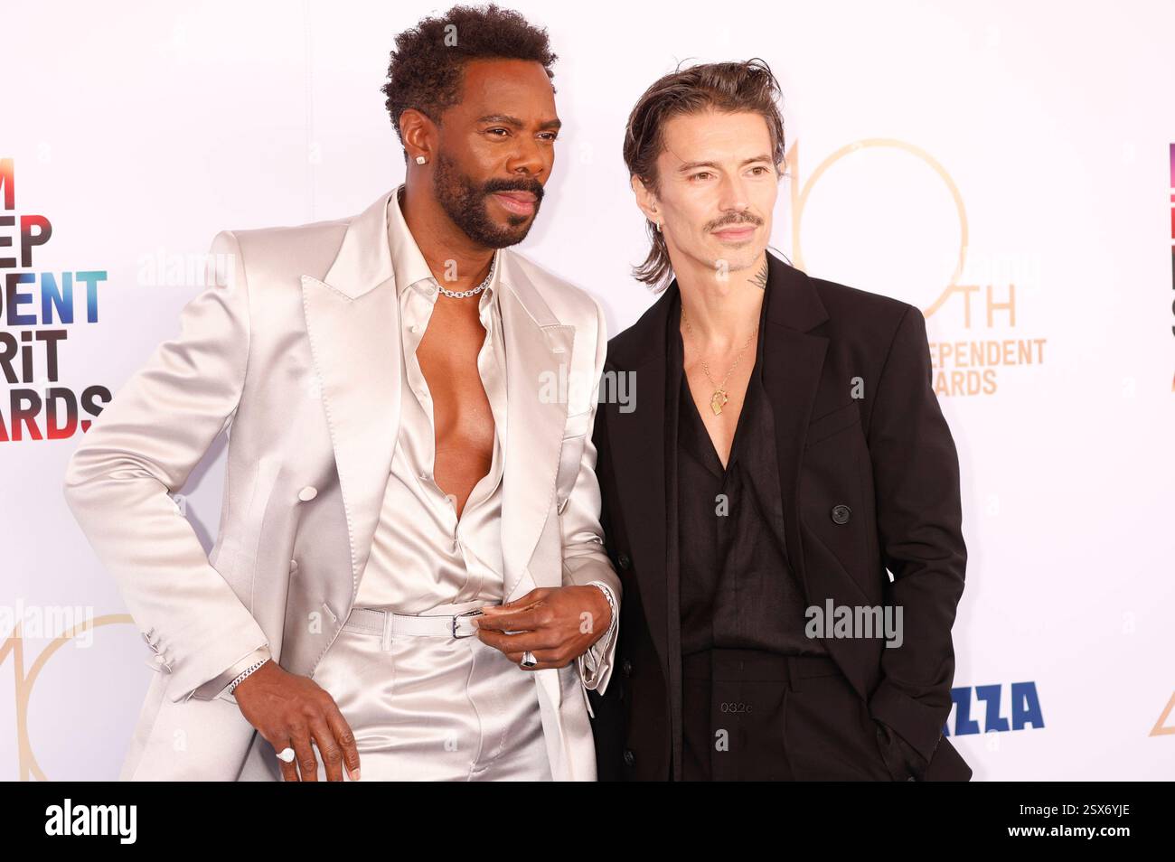 Colman Domingo mit Ehemann Raul Domingo bei der 40. Verleihung der Film ...