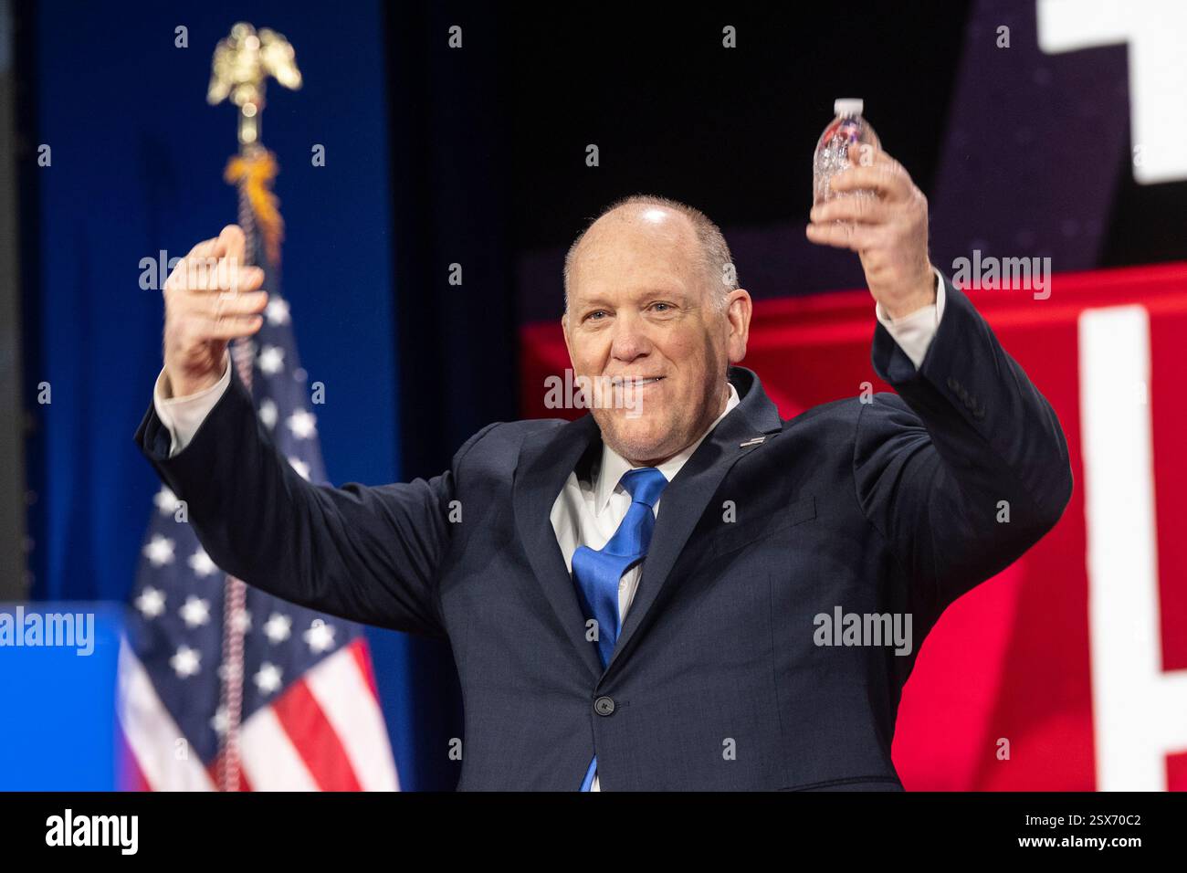National Harbor, MD, February 22, 2025: Tom Homan, acting director of ...