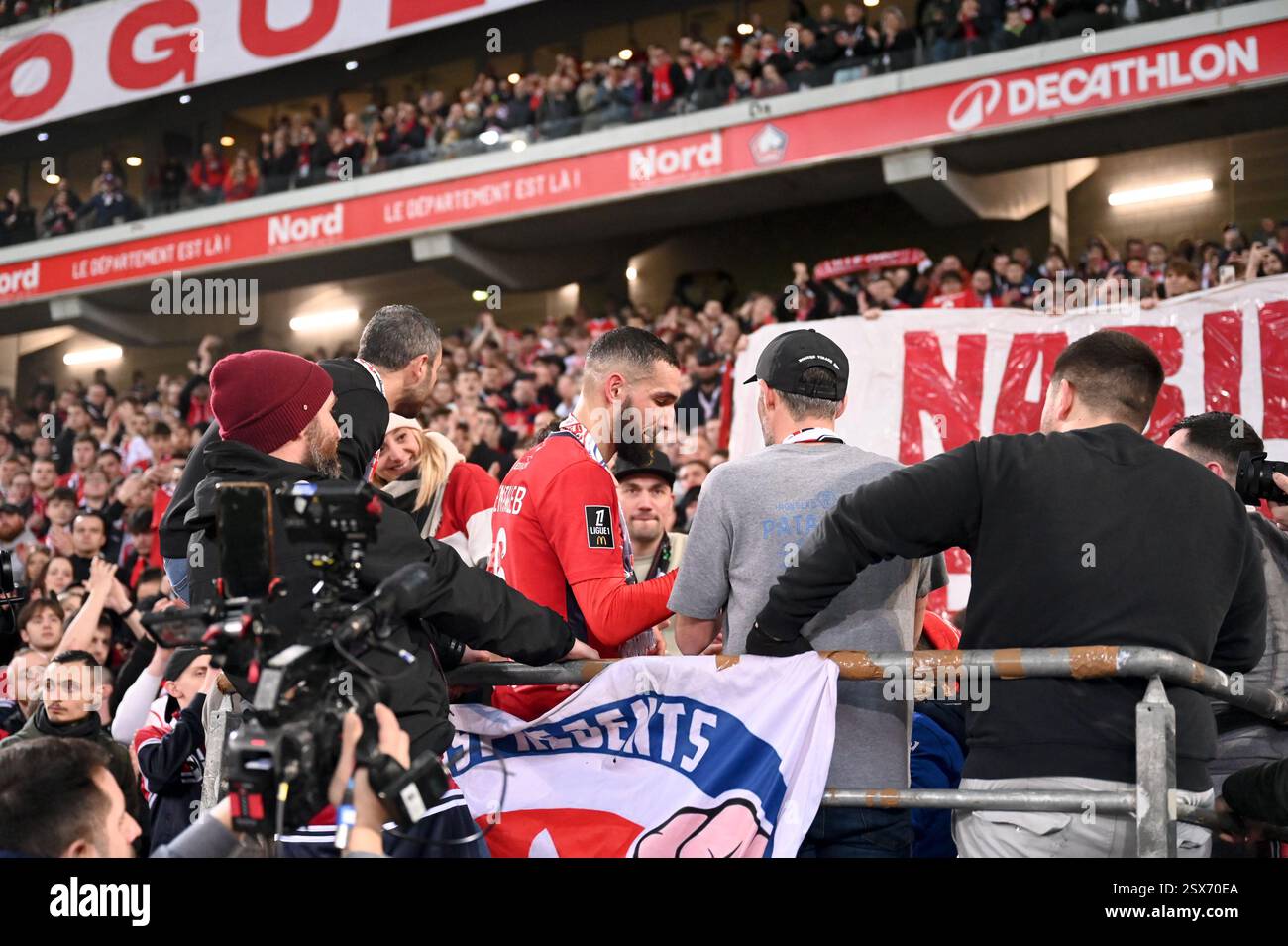 06 Nabil BENTALEB (losc) during the Ligue 1 McDonald's match between ...