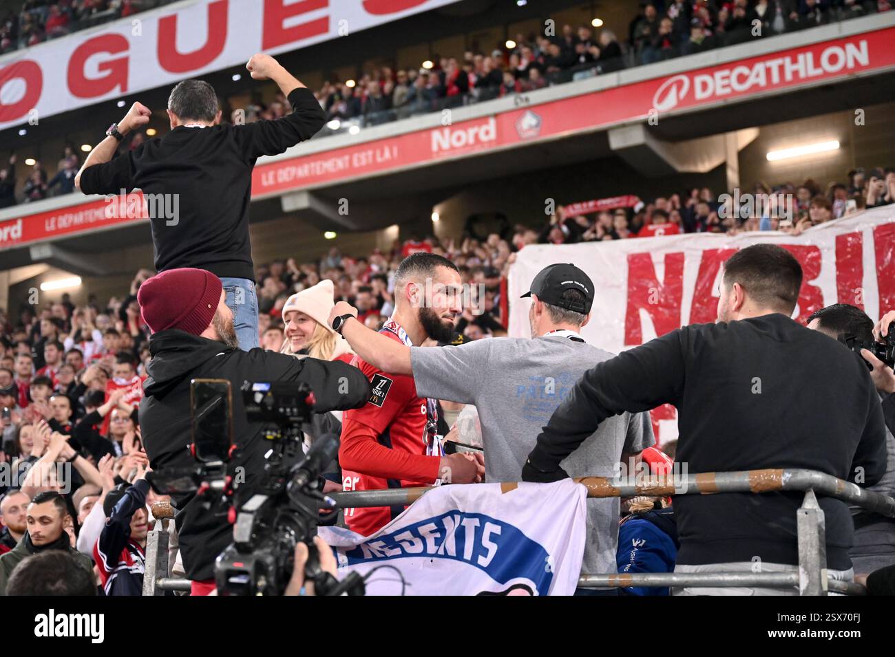 06 Nabil BENTALEB (losc) during the Ligue 1 McDonald's match between ...