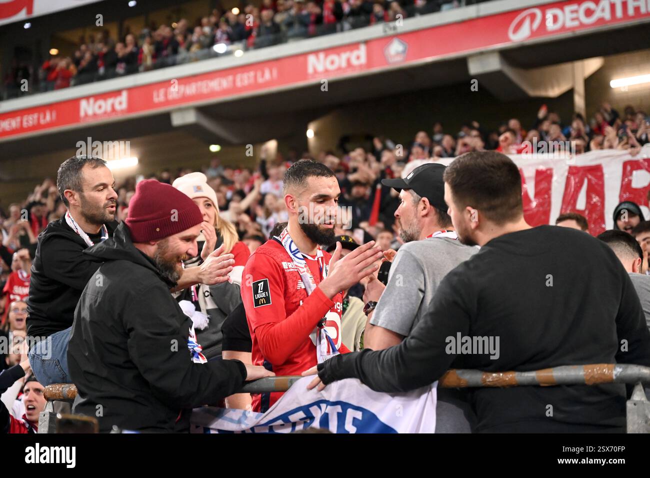 06 Nabil BENTALEB (losc) during the Ligue 1 McDonald's match between ...