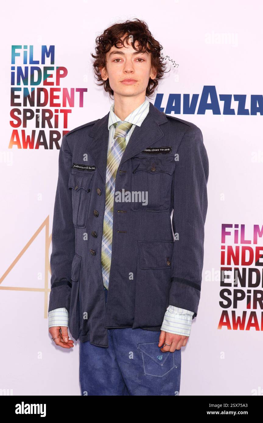 Jack Haven bei der 40. Verleihung der Film Independent Spirit Awards 2025 am Santa Monica Pier ...