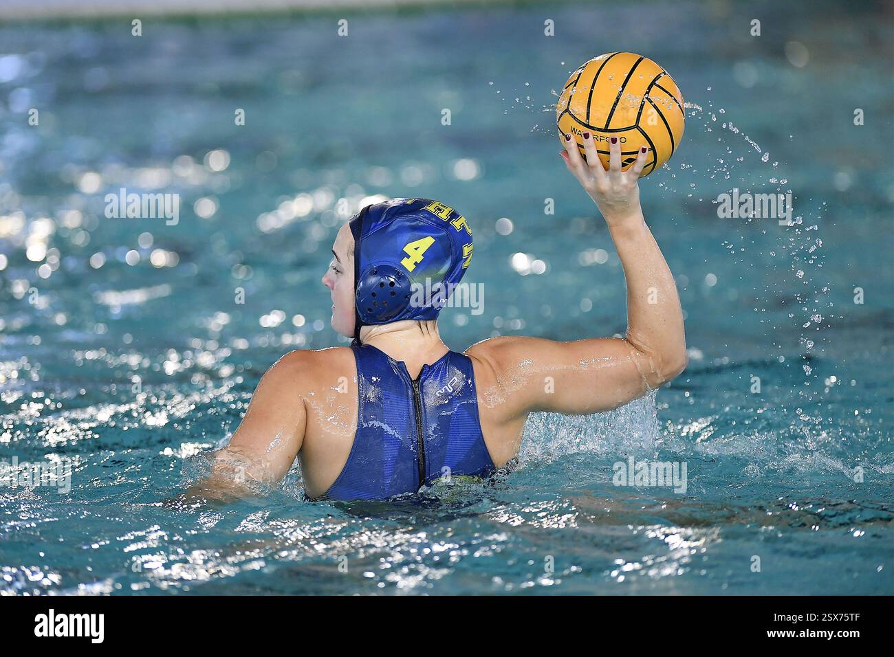 Turin, Italy - 22 February 2025, Stadio del Nuoto: Olivia Isabel ...