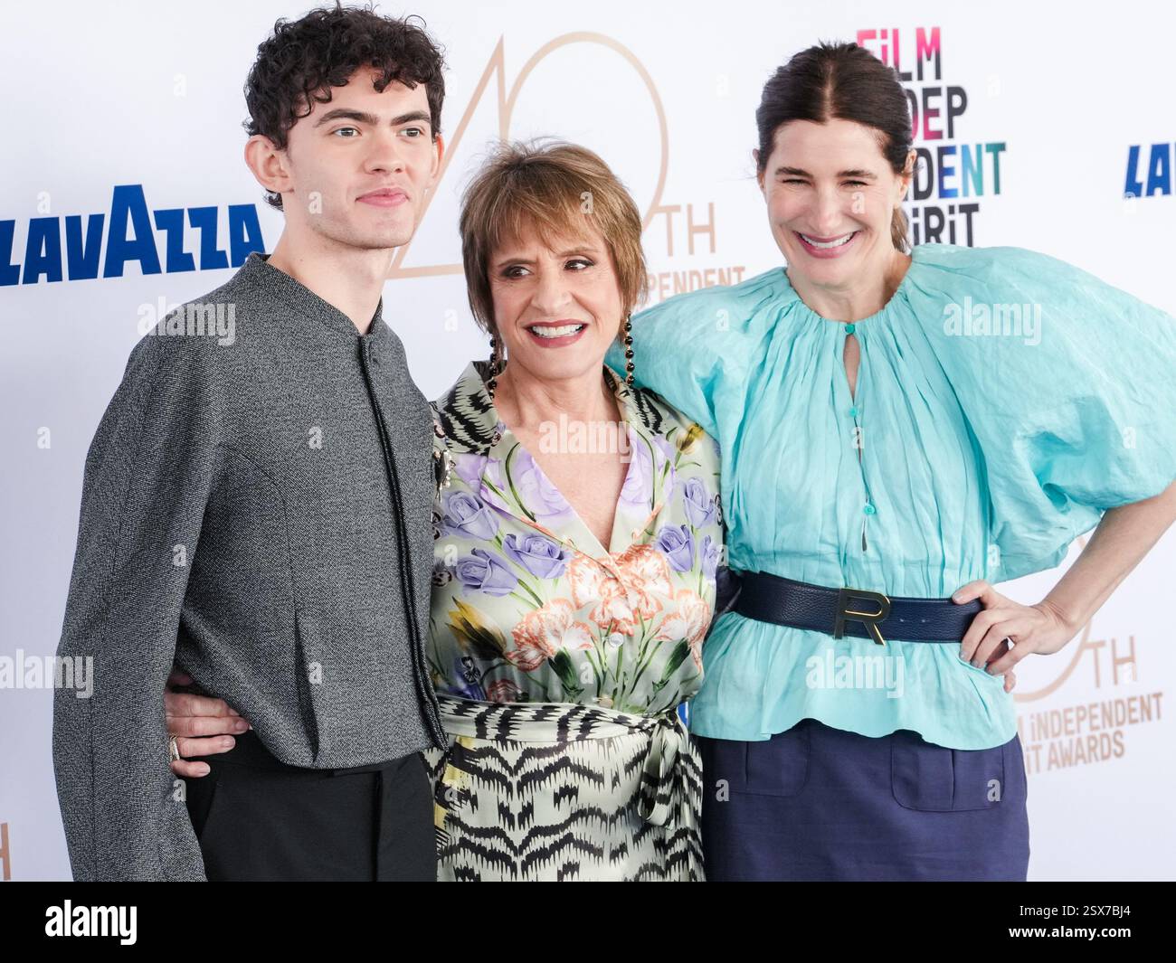 Los Angeles, USA. 22nd Feb, 2025. Joe Locke, Patti Lupone and Kathryn ...