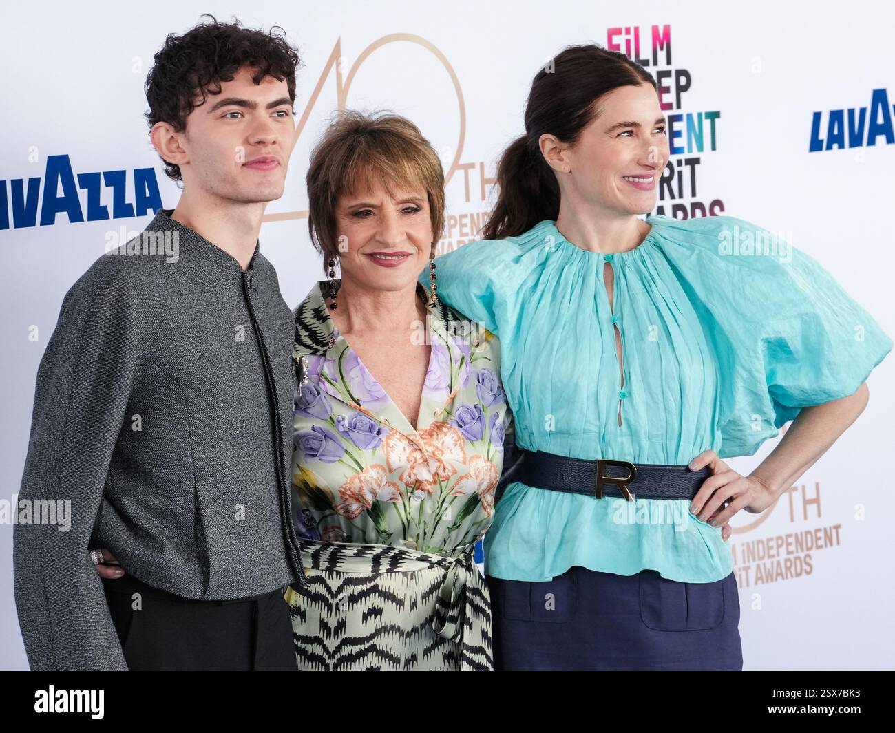 Los Angeles, USA. 22nd Feb, 2025. Joe Locke, Patti Lupone and Kathryn ...