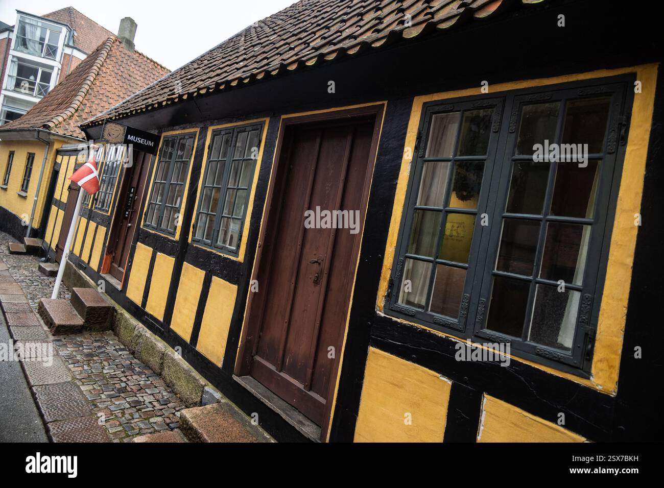 Odense, Denmark. 21st Feb, 2025. Andersen's childhood home (Danish: H.C ...