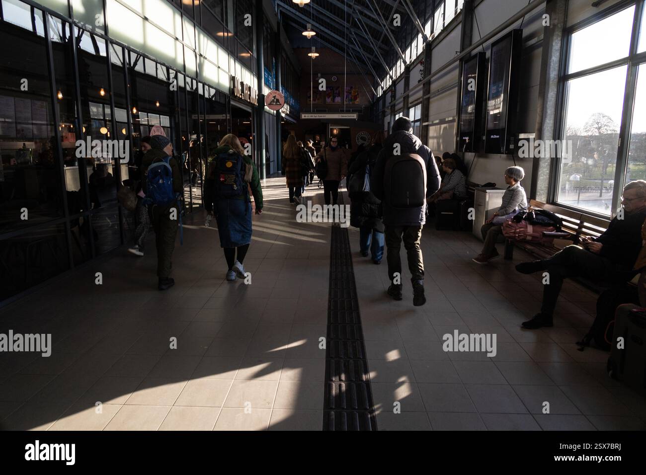 Odense, Denmark. 18th Feb, 2025. Odense Station (Danish: Odense ...