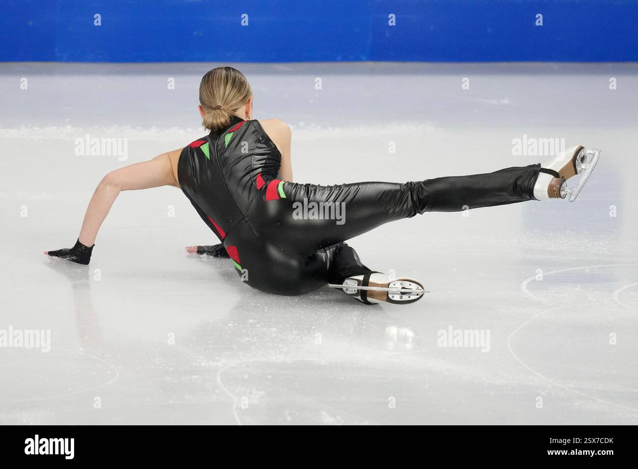 Maria Chernyshova of Australia performs during the women's free skating ...