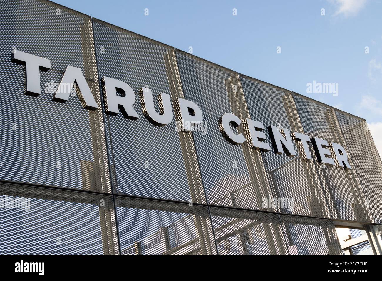 February 18, 2025, Odense, Denmark: Tarup Center is a shopping center ...