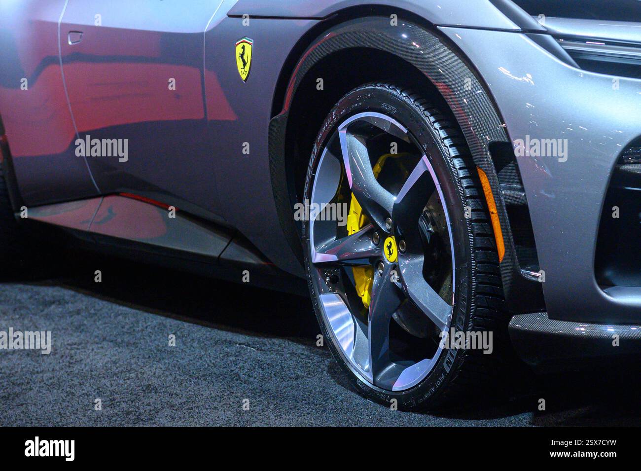 Toronto, ON, Canada - February 14, 2025: 2023 Ferrari Purosangue ...