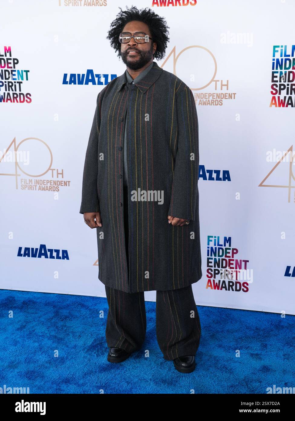 Los Angeles, USA. 22nd Feb, 2025. Questlove walking on the red carpet ...