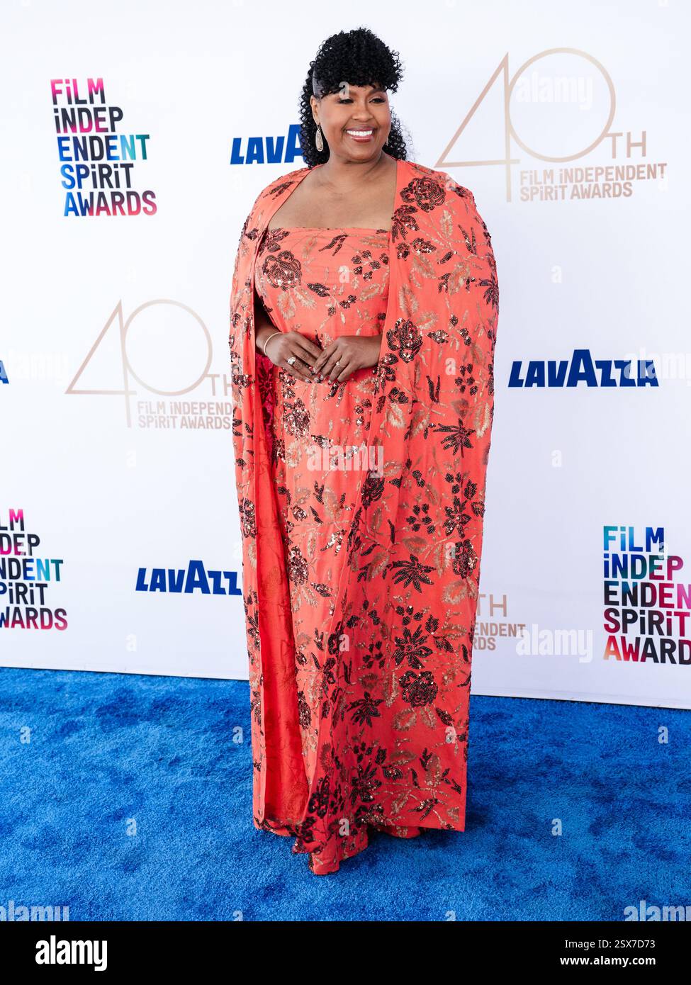 Natasha Rothwell walking on the red carpet at the 2025 Film Independent ...