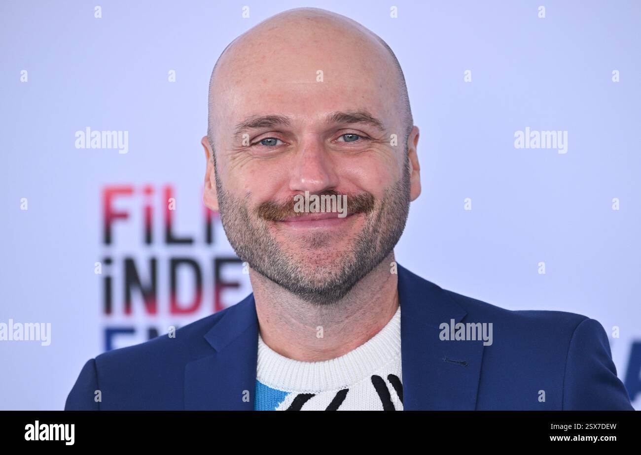 John Ira Palmer arriving to the 40th Film Independent Spirit Awards ...