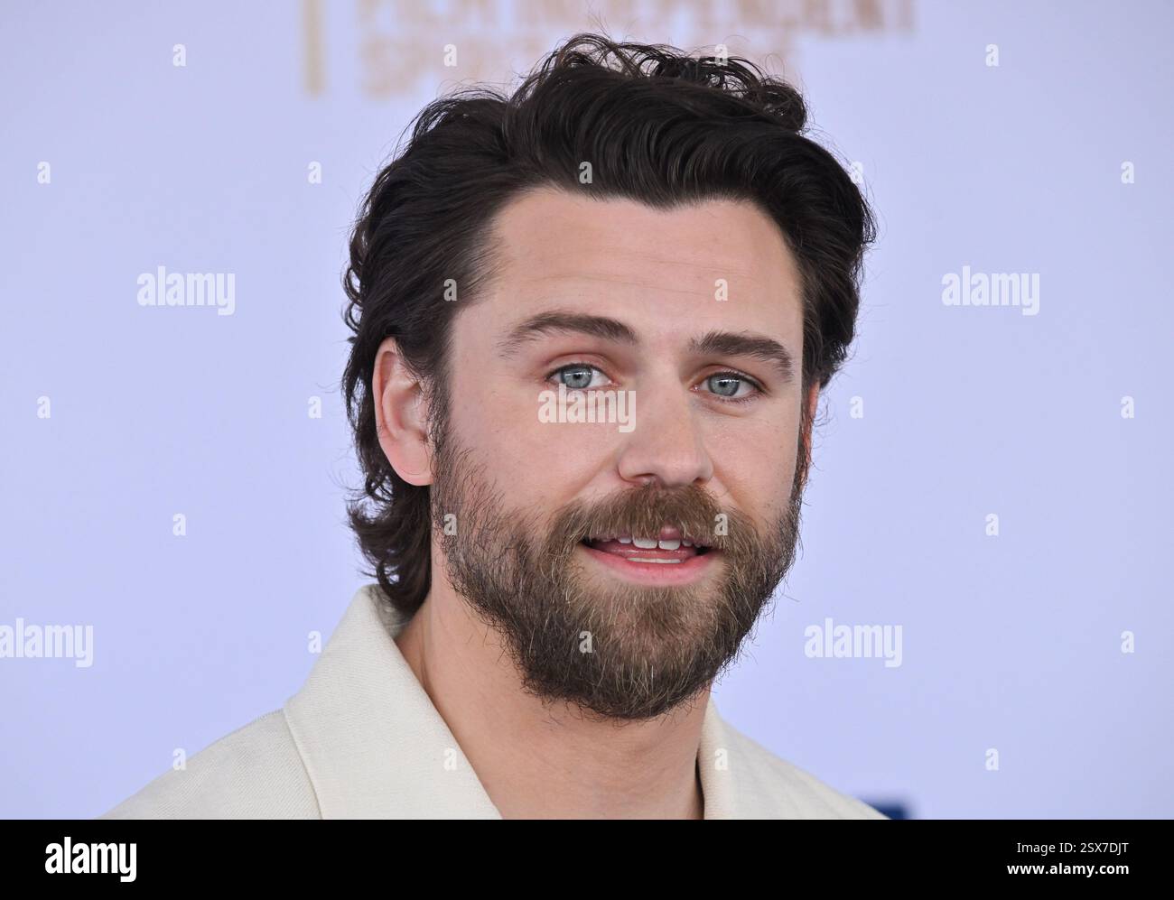 Santa Monica, USA. 22nd Feb, 2025. Tommy Bastow arriving to the 40th ...