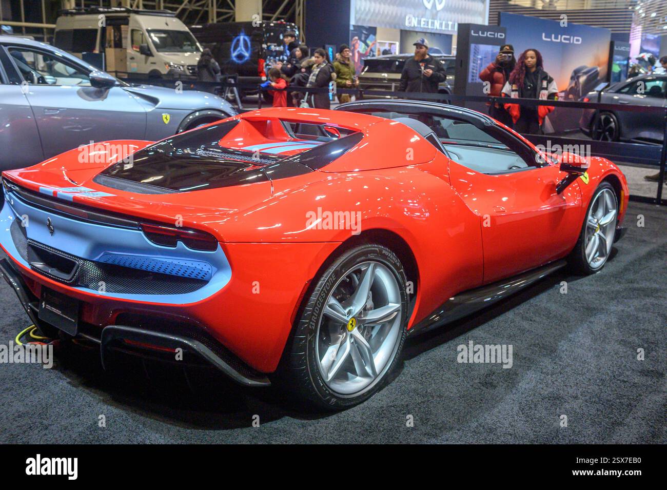 Toronto, ON, Canada - February 14, 2025: Bugatti Chiron Pur Sport ...