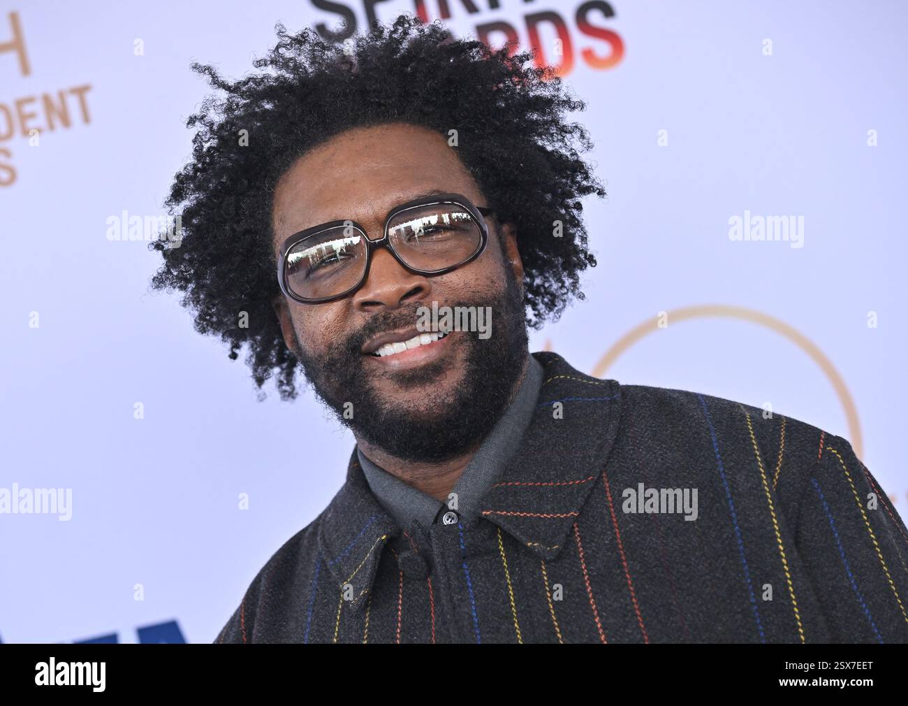Santa Monica, USA. 22nd Feb, 2025. Questlove arriving to the 40th Film ...