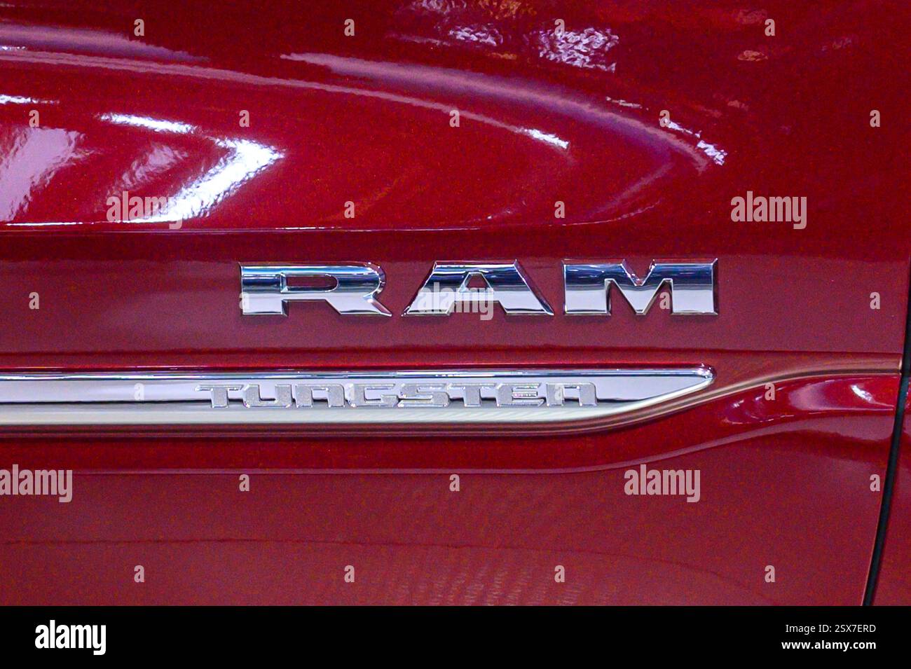 Toronto, ON, Canada - February 14, 2025: Dodge 2025 Ram 1500 Tungsten ...