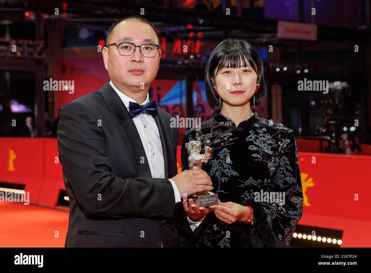 Berlinale - Abschlussgala - Preisverleihung Huo Meng und Zhang Fang bei der Abschlussgala und ...