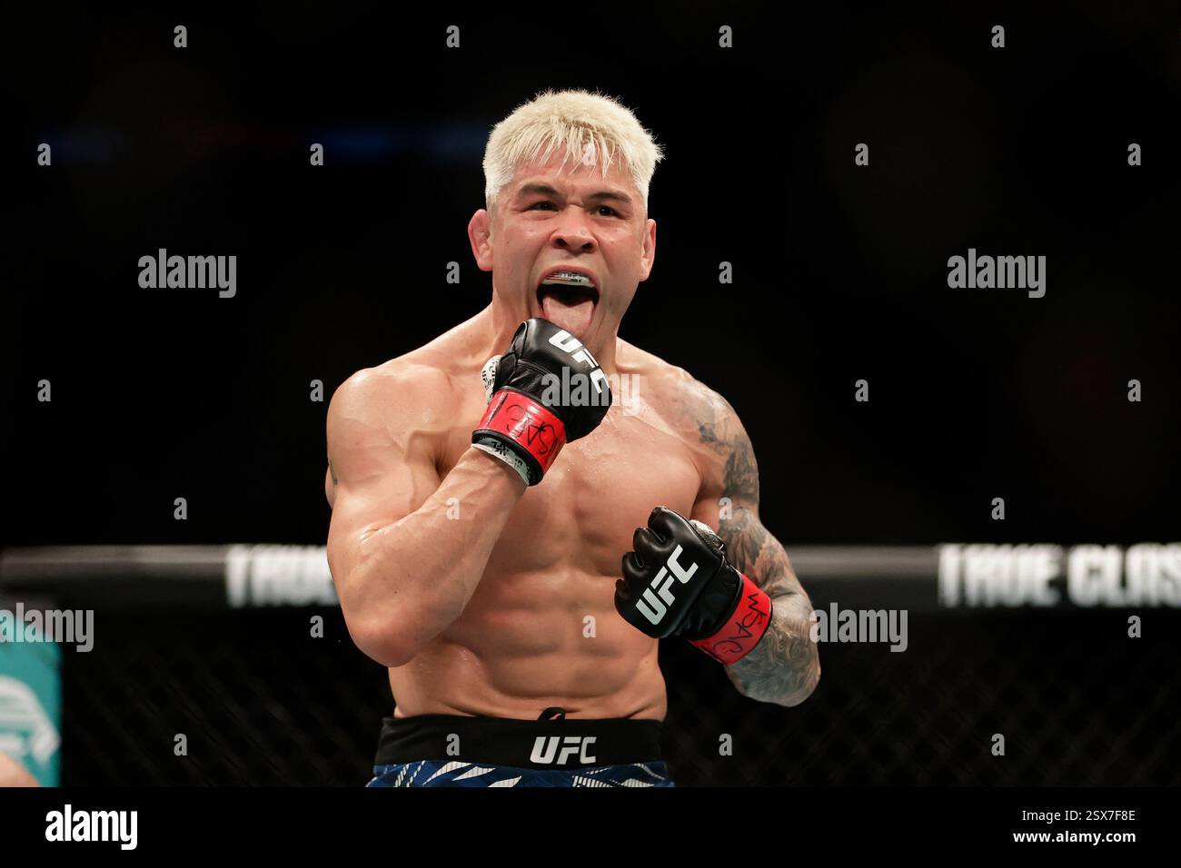 February 22, 2025, Seattle, Washington, USA: RICKY SIMON and JAVID ...